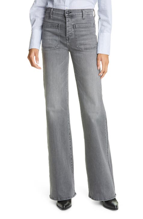 Women's Grey Flare Jeans | Nordstrom