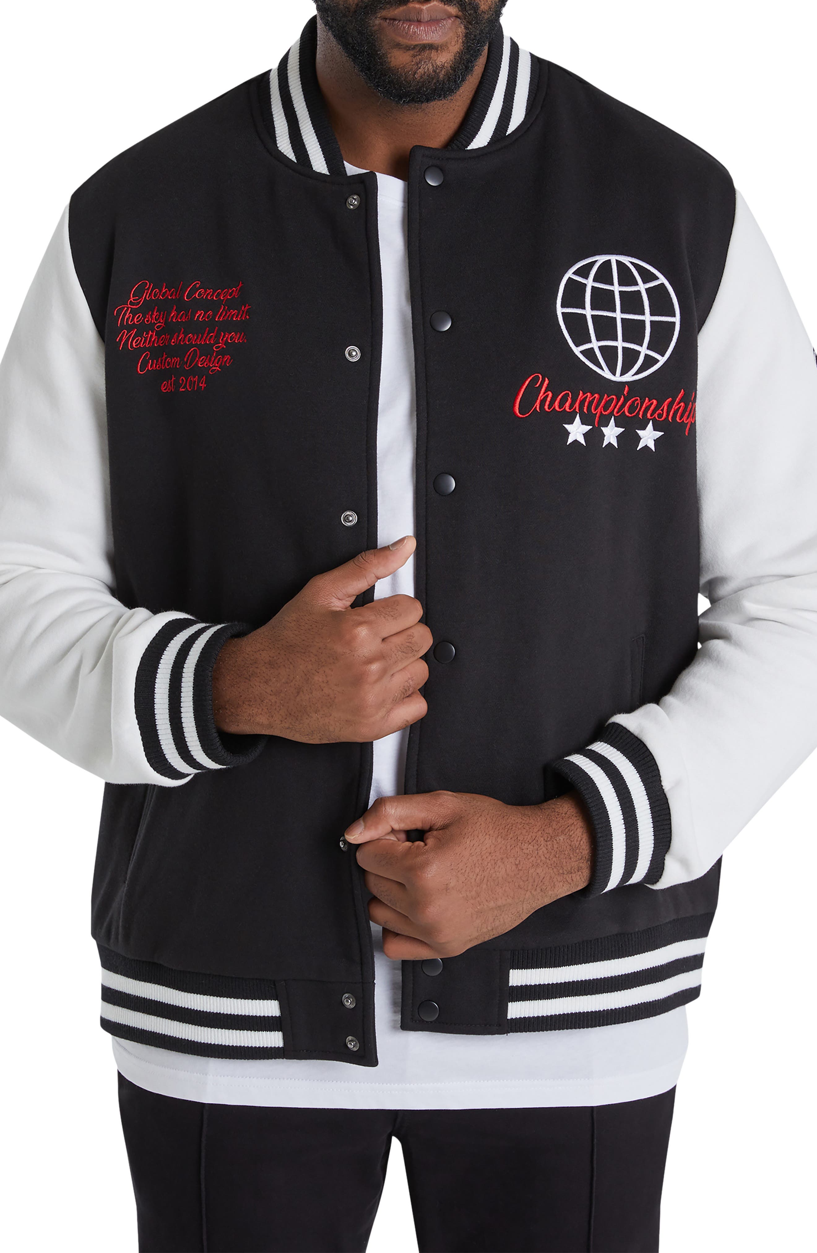 Johnny Bigg Varsity Fleece Jacket | Nordstrom