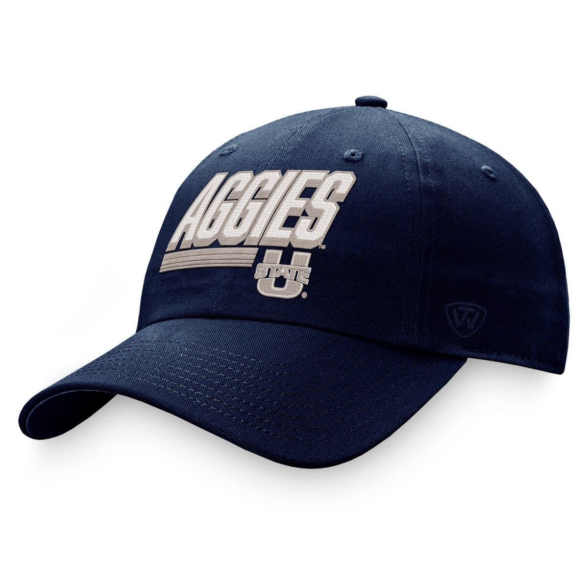 TOP OF THE WORLD Men's Top of the World Navy Utah State Aggies Slice ...