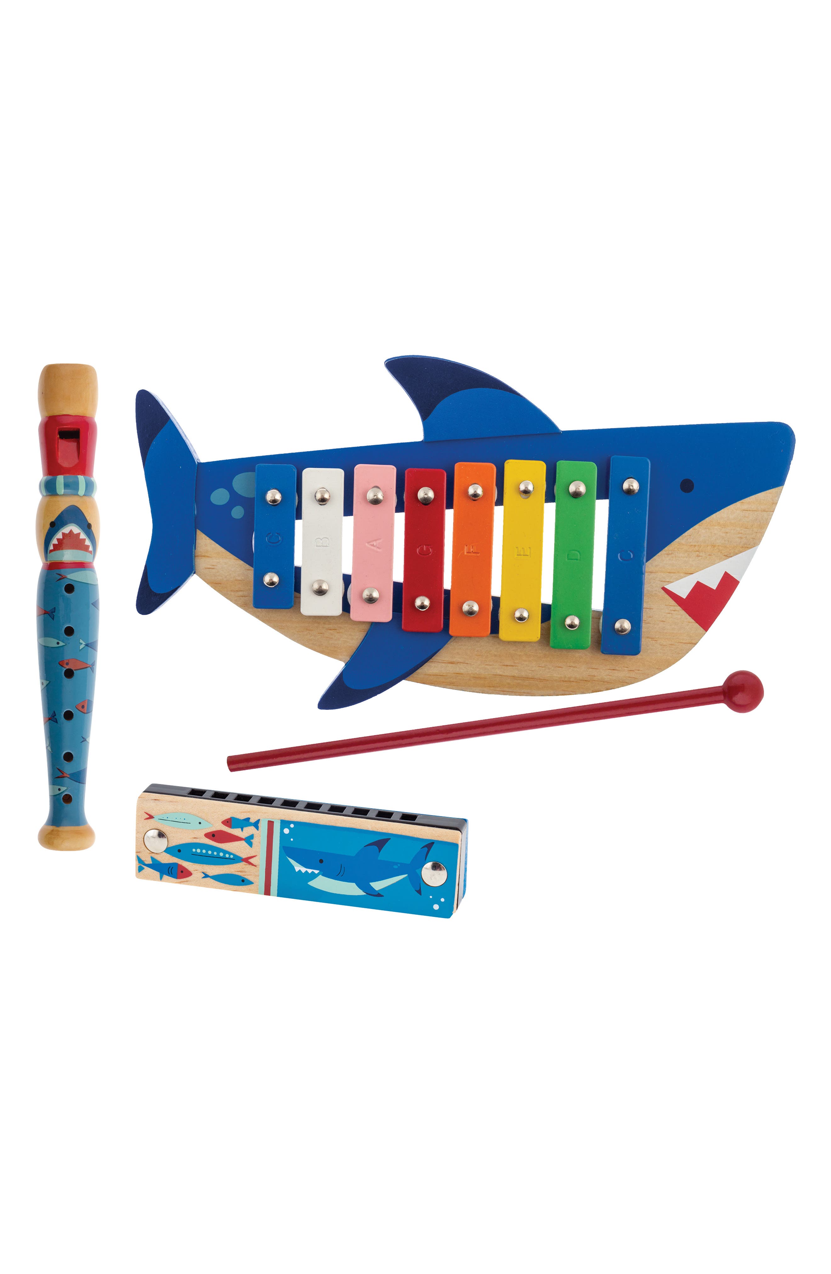 Stephen Joseph 4-Piece Shark Music Set | Nordstrom