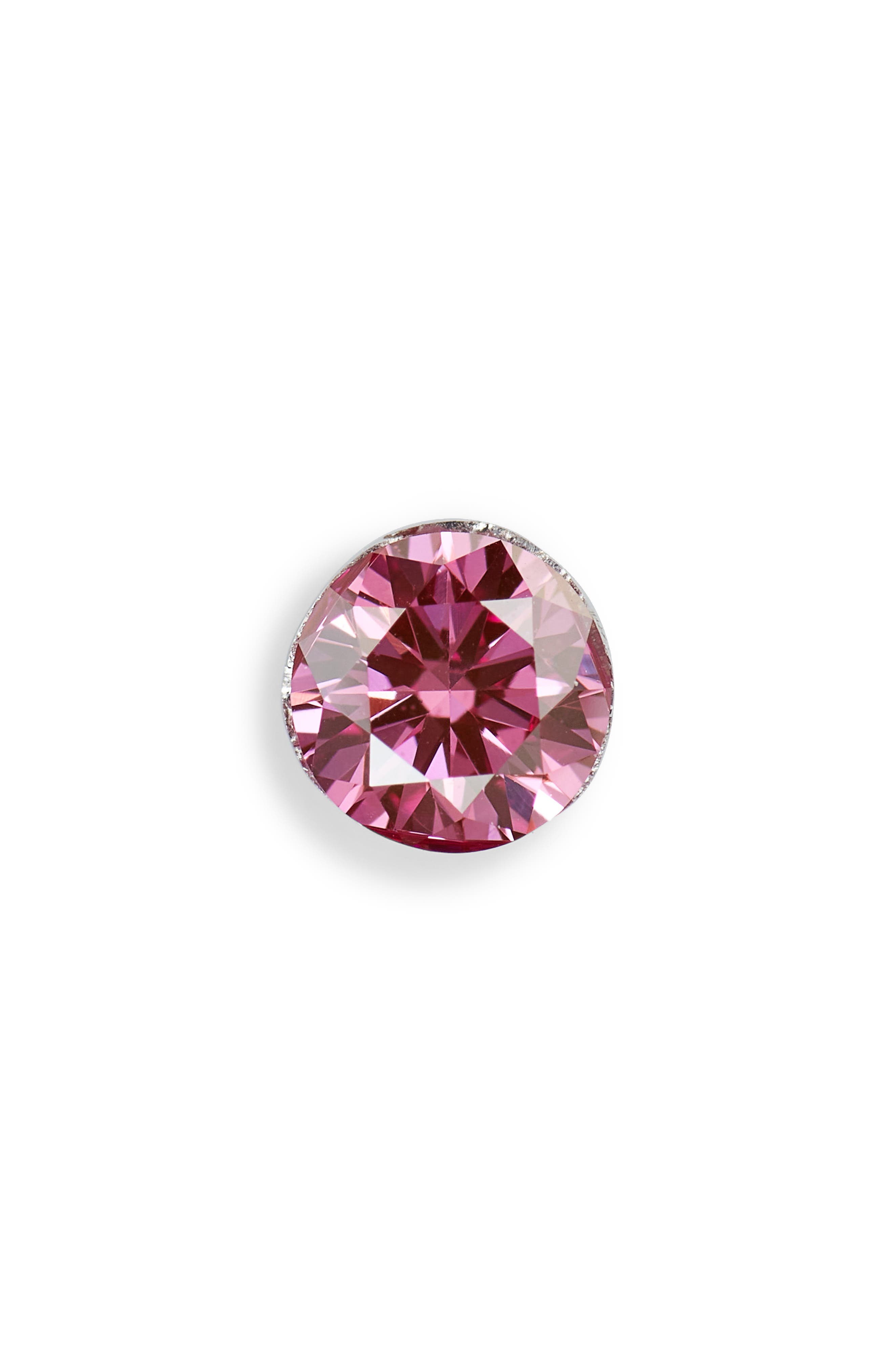 Maria Tash Invisible Set Rose Purple Diamond Threaded Stud Earring ...