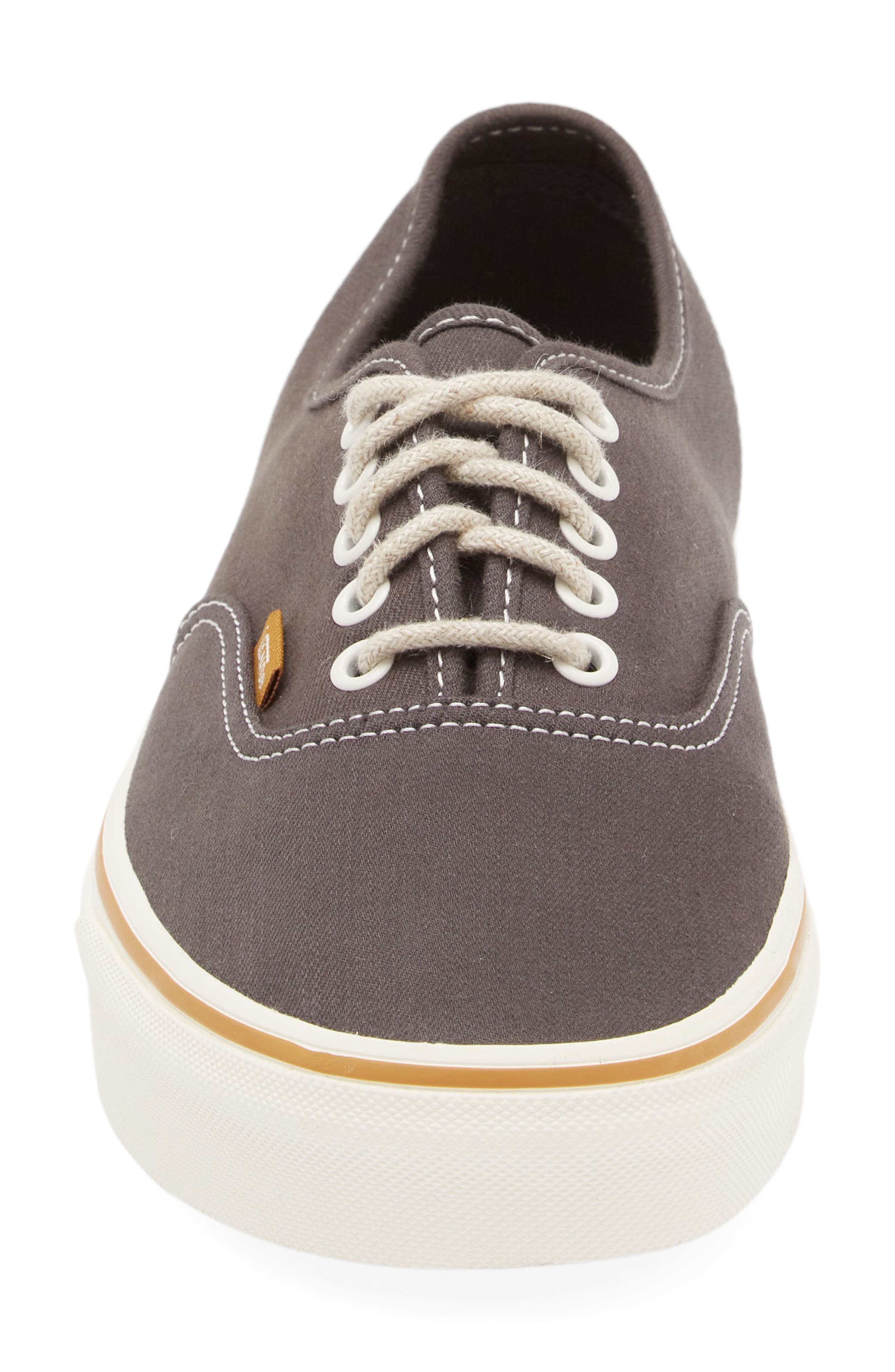 Vans Authentic Gray Sneakers With Gumsole