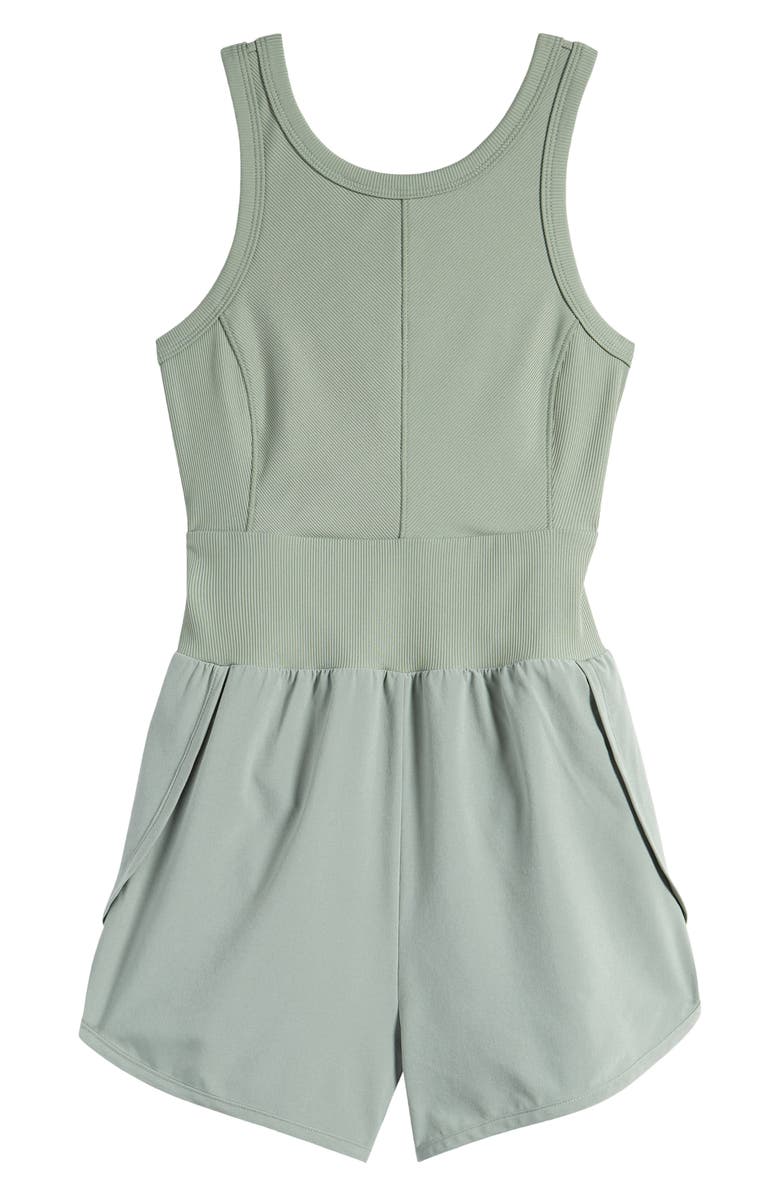 Zella Girl Kids' Summer Break Shorts Romper | Nordstrom