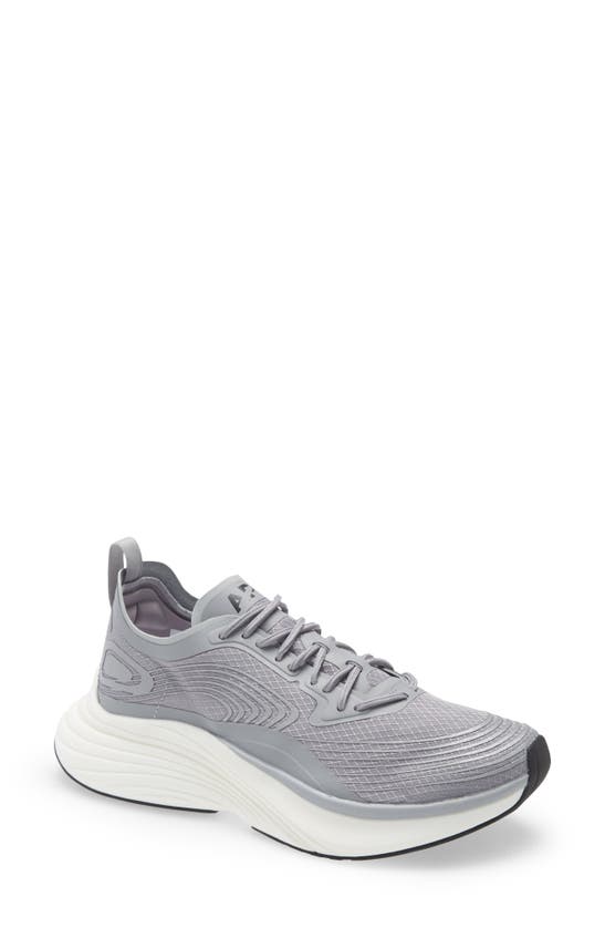Apl Athletic Propulsion Labs Streamline Running Shoe In Cement / White ...