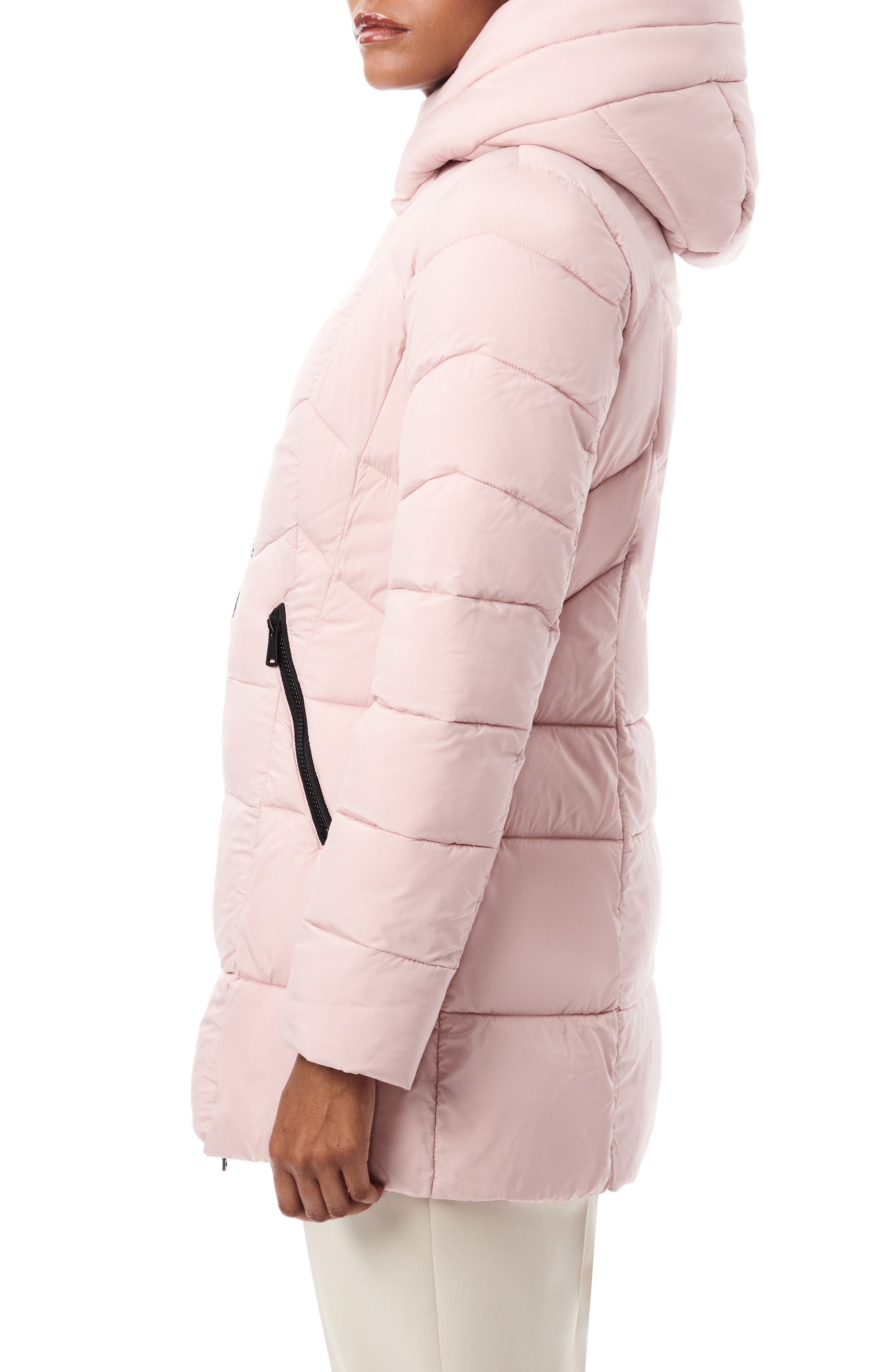 Bernardo Hooded Water Resistant Puffer Jacket | Nordstrom