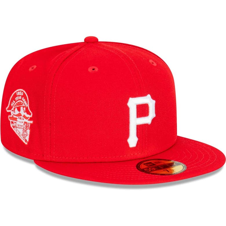 New Era Red Pittsburgh Pirates Sidepatch 59fifty Fitted Hat | ModeSens