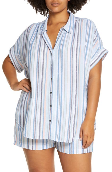 Blue Plus-Size Tops for Women | Nordstrom