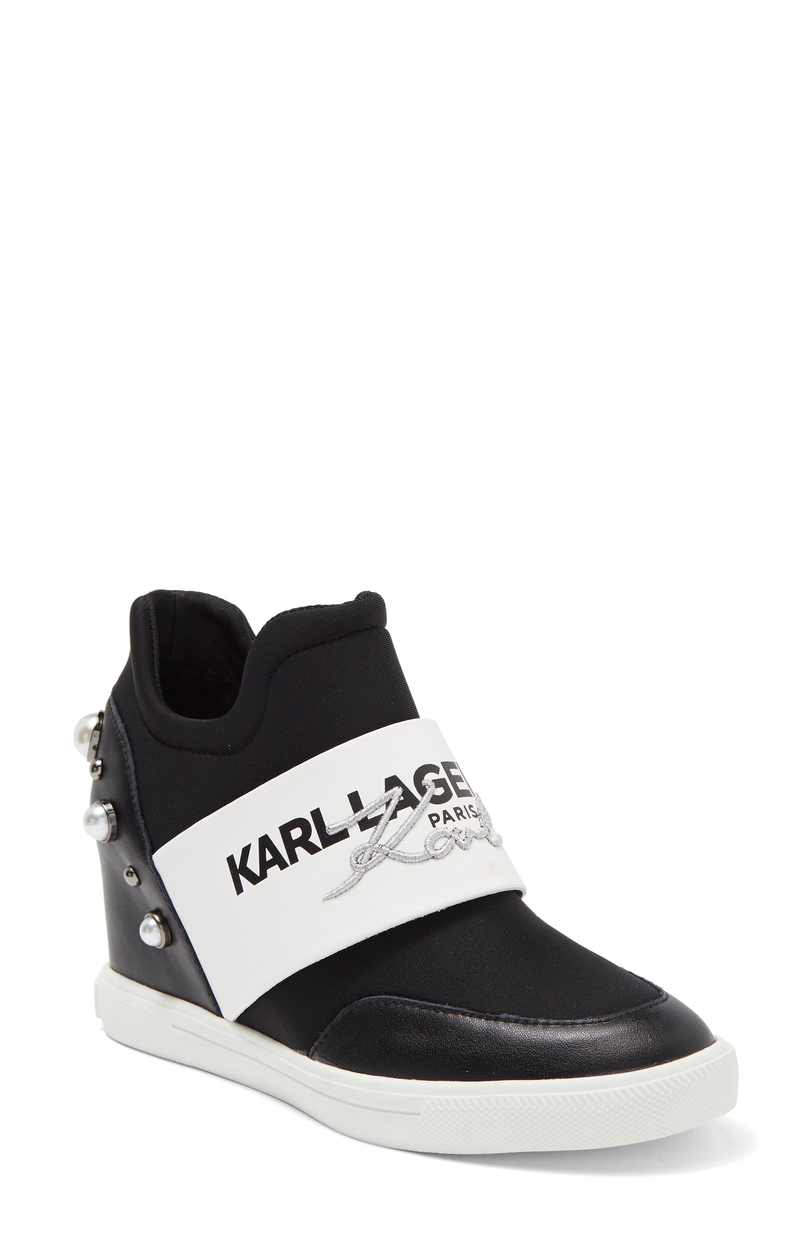Karl Lagerfeld Paris Charsi Wedge Sneaker (Women) | Nordstrom