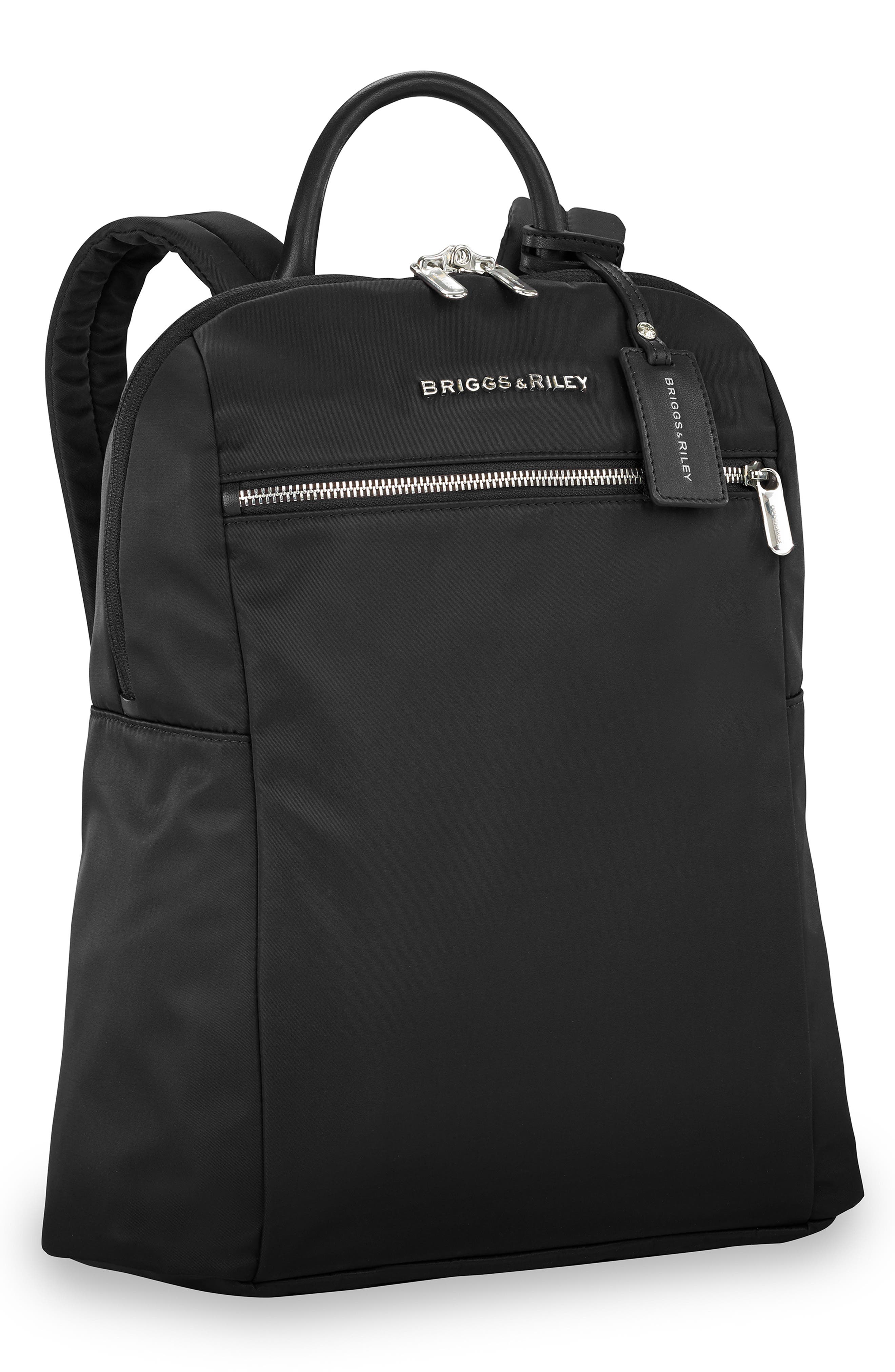 Briggs & Riley Slim Backpack in Black | Smart Closet