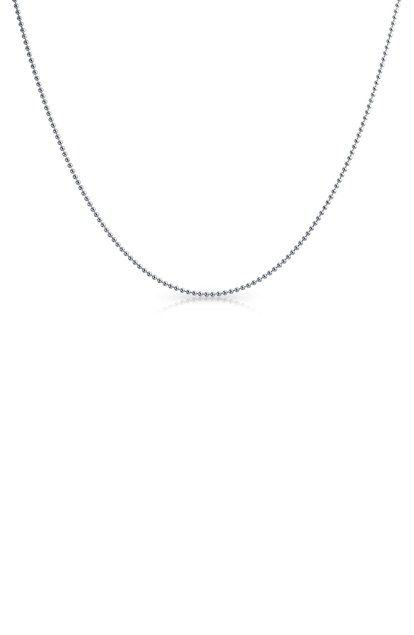 Bling Jewelry Shining Beach Chain Necklace In Silver | ModeSens