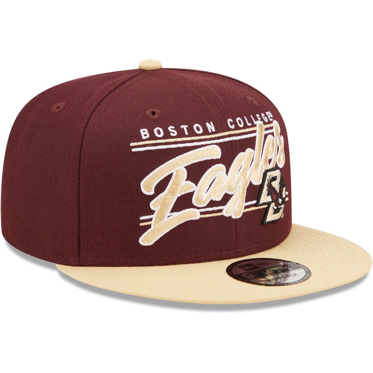 New Era Men's New Era Maroon/Gold Boston College Eagles Team Script ...