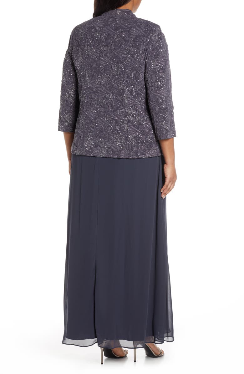 Alex Evenings Mock Two Piece Gown With Jacket Nordstrom