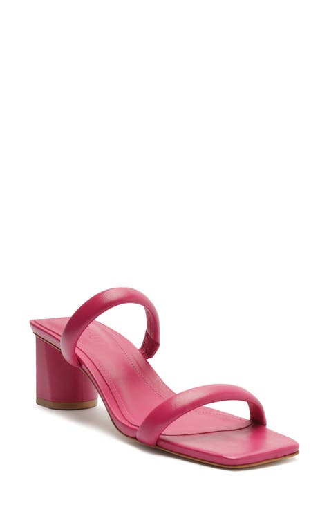 Pink Block-Heel Sandals for Women | Nordstrom