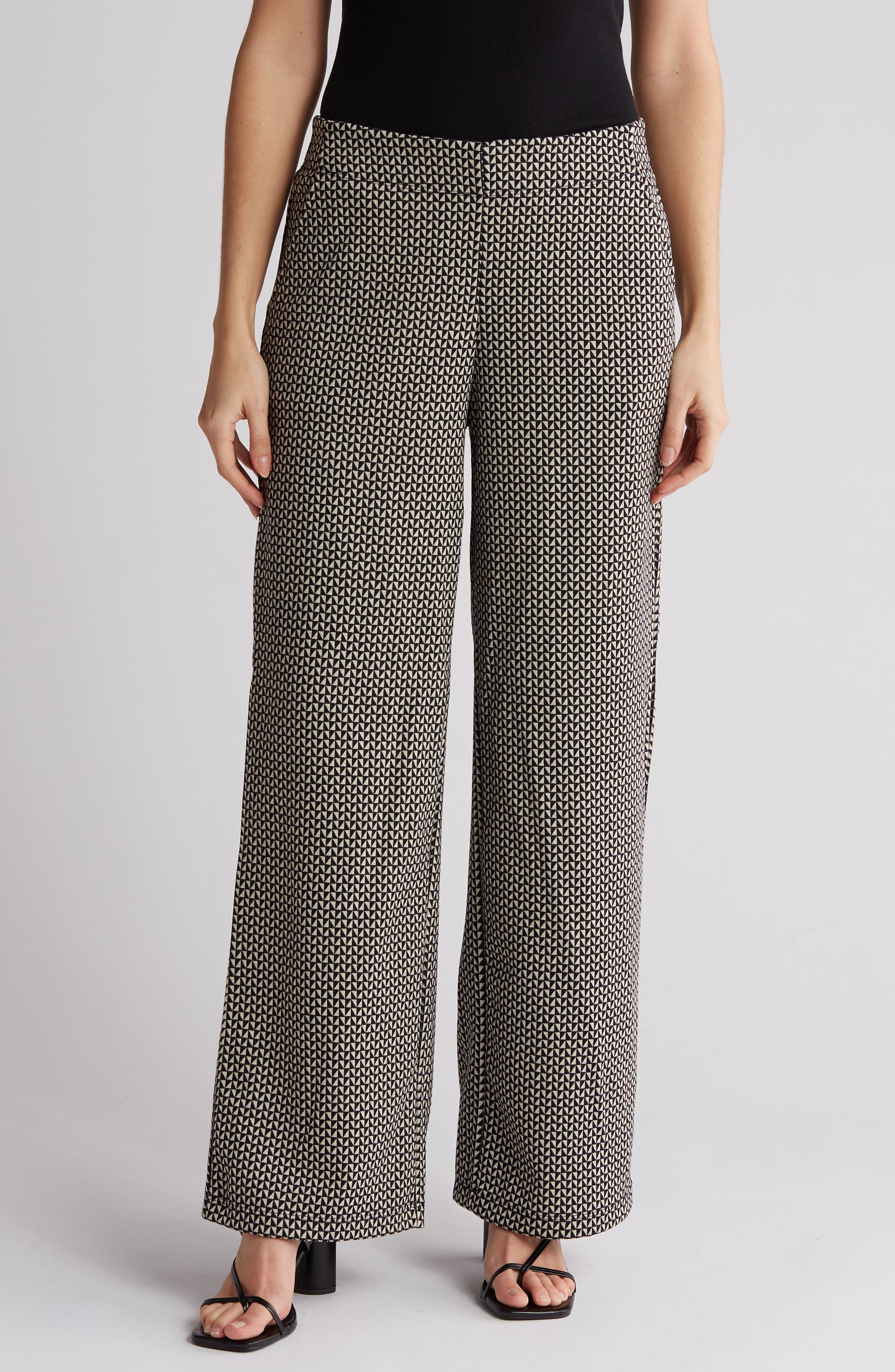 MAX STUDIO Double Knit Wide Leg Pants | Nordstromrack