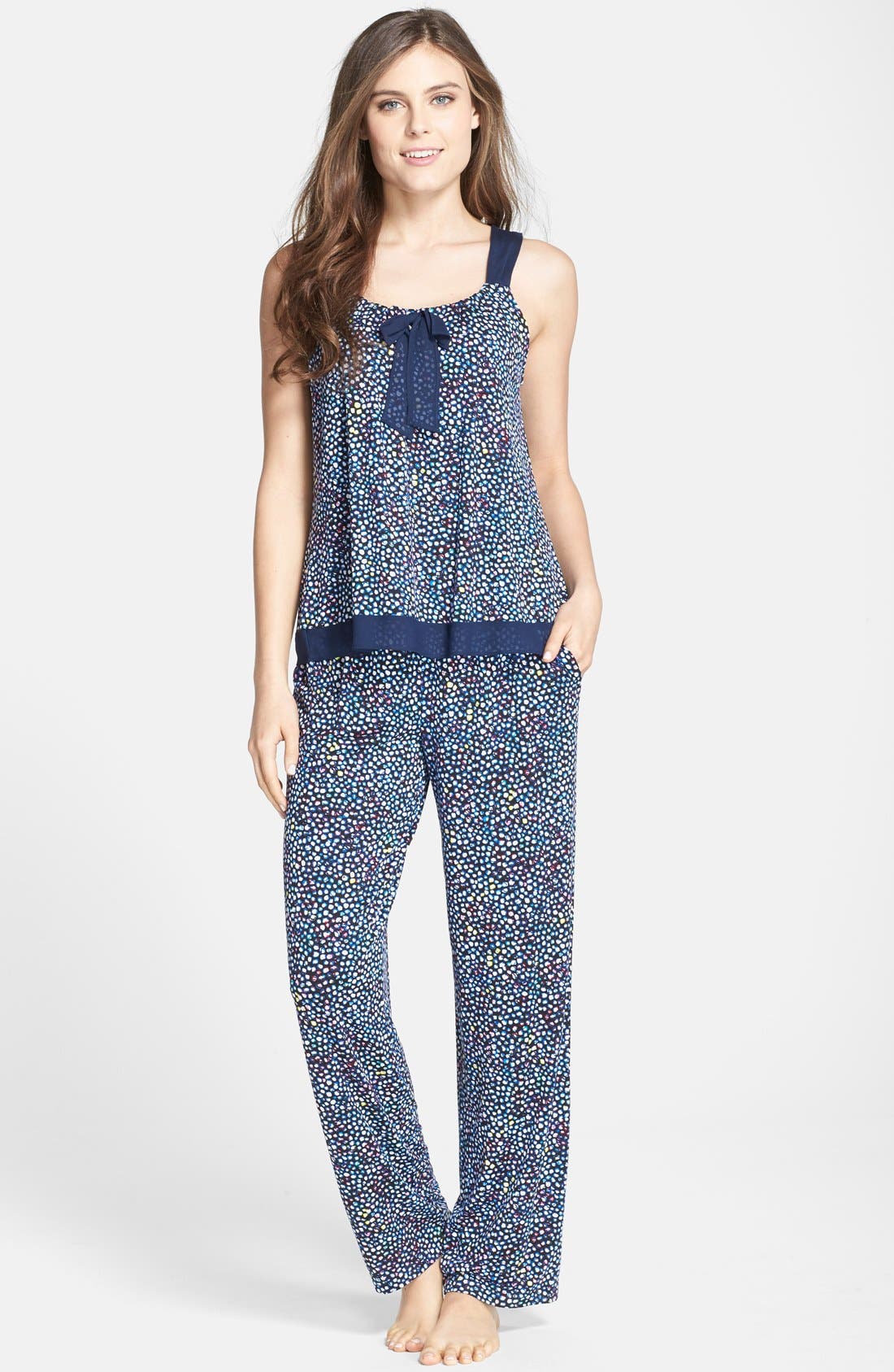 DKNY Jersey Tank & Pants Pajamas | Nordstrom