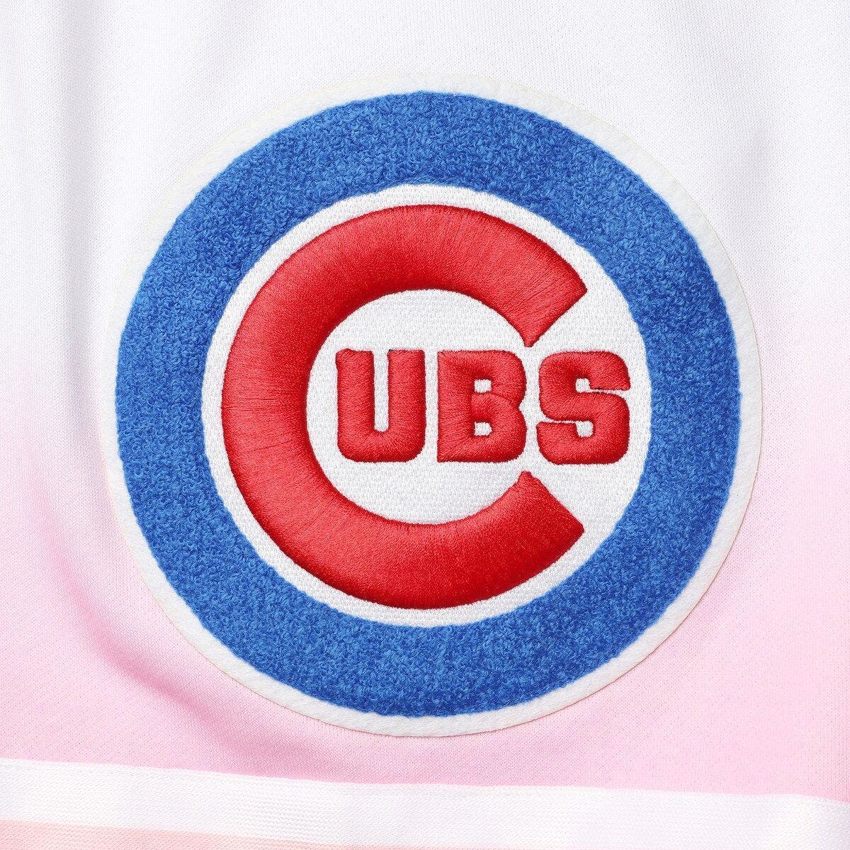 PRO STANDARD Men's Pro Standard Blue/Pink Chicago Cubs Team Logo Pro ...