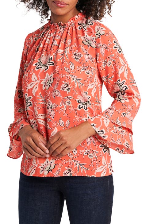 Women's Coral Tops | Nordstrom