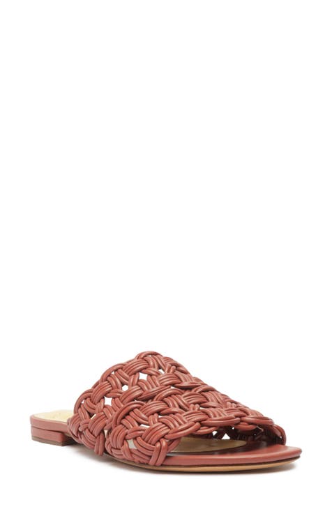 Women's Burgundy Sandal Mules & Slides | Nordstrom