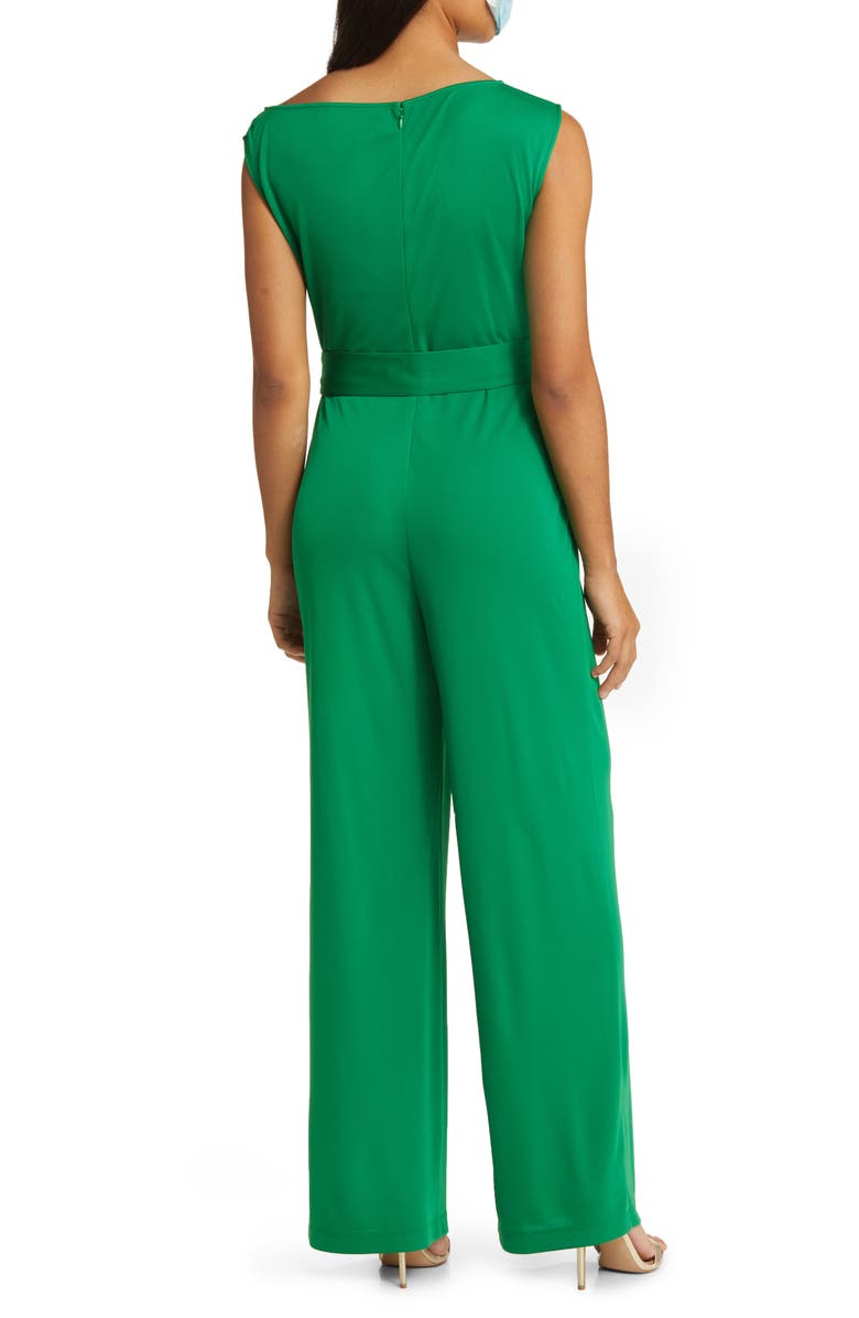 Anne Klein Ruched Belted Jumpsuit | Nordstromrack