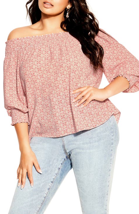 Women's Red Off the Shoulder Tops | Nordstrom