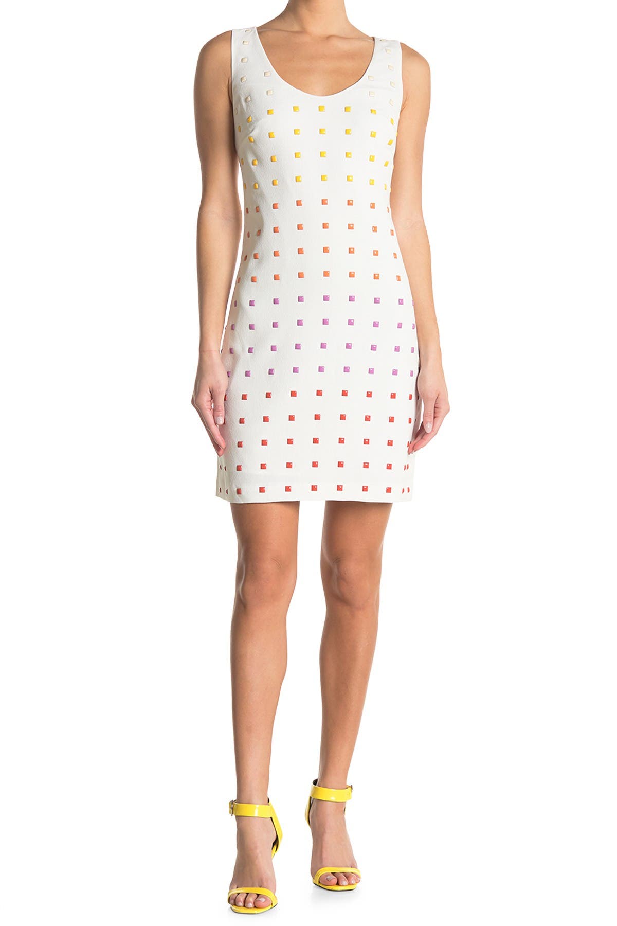 Trina Turk Sun-drenched Dress In Whitewash | ModeSens