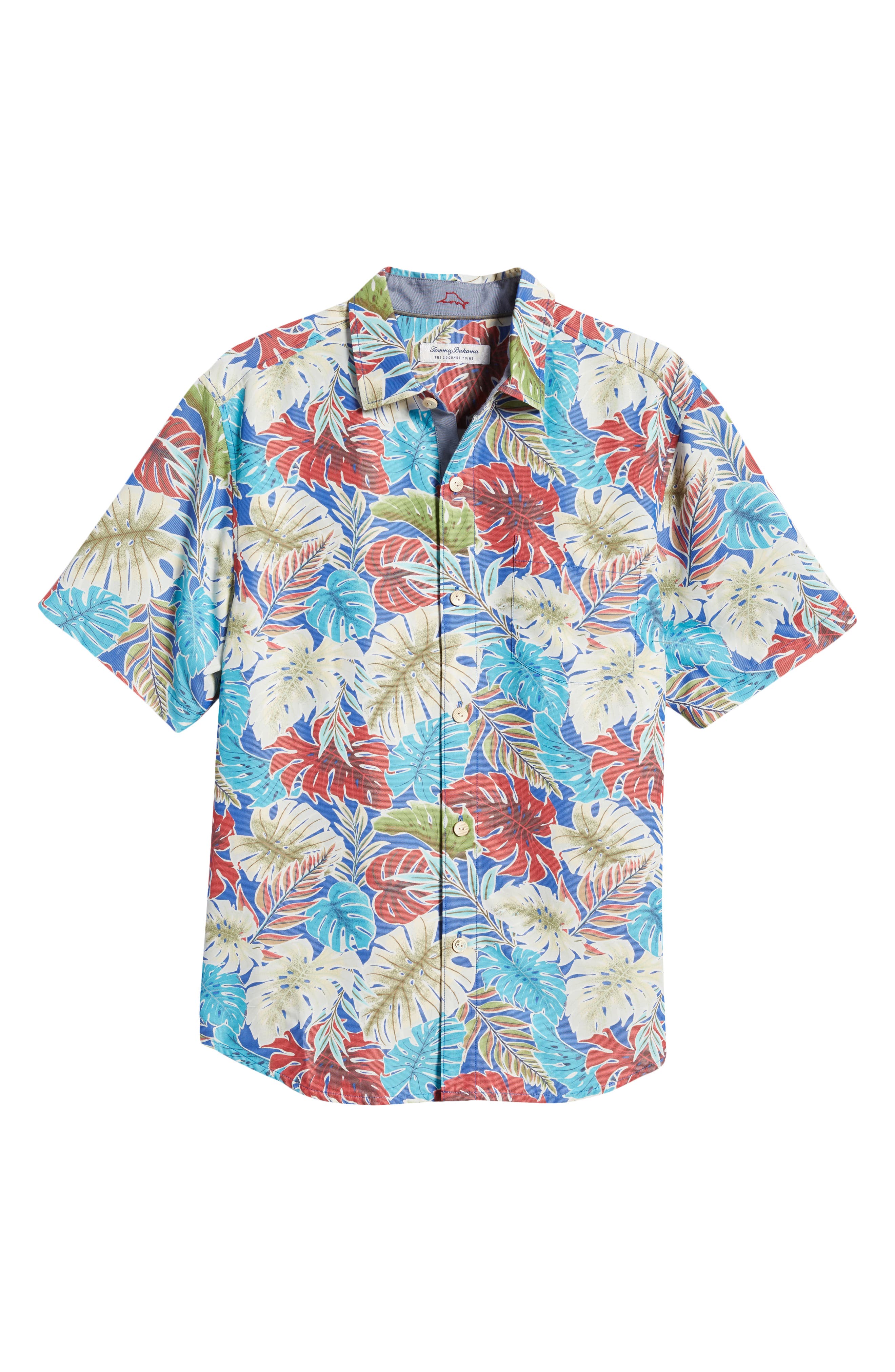 Tommy Bahama Coconut Point Fronds Mosaic IslandZone® Short Sleeve ...
