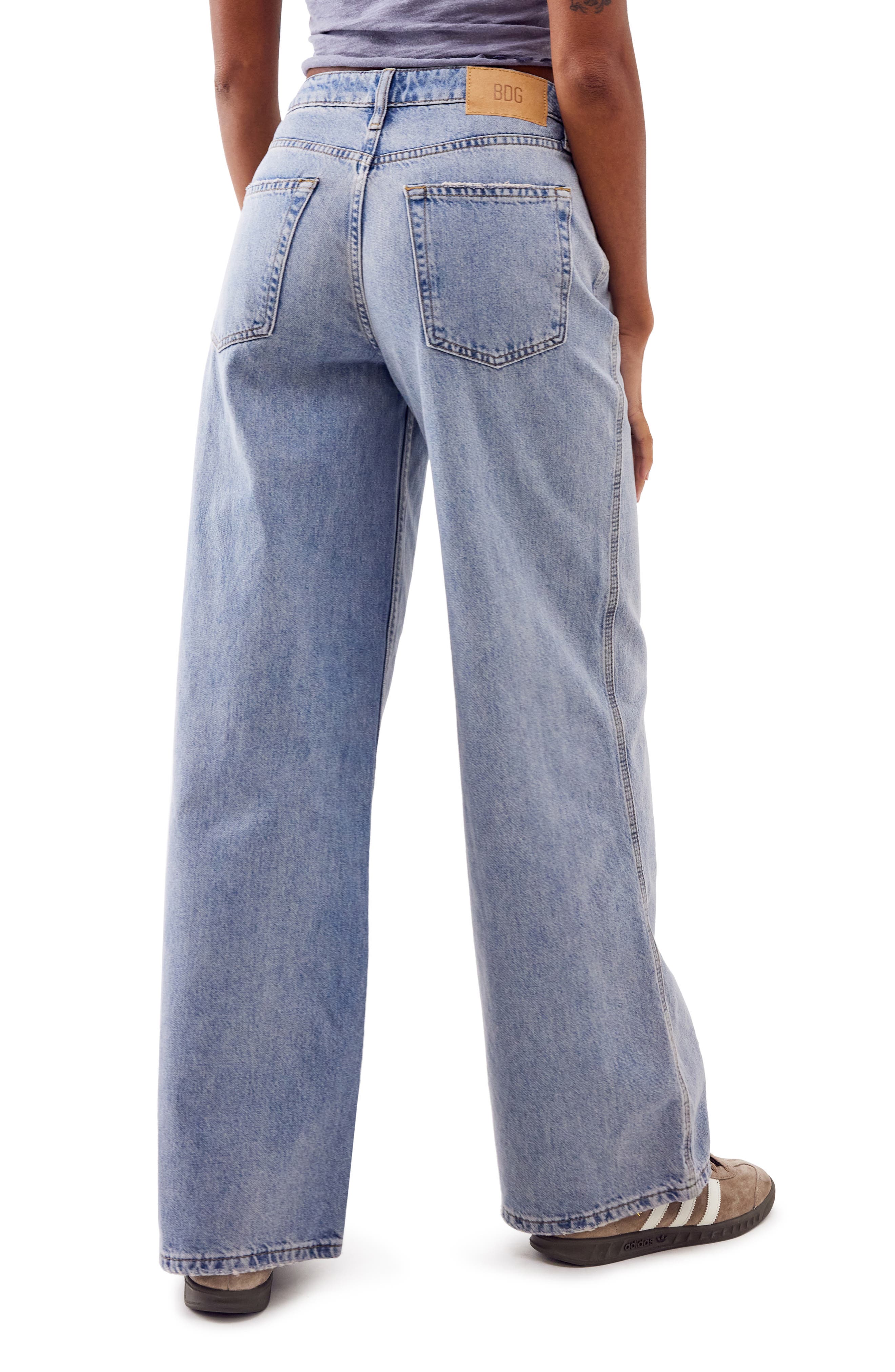BDG Urban Outfitters Wide Leg Puddle Jeans | Nordstromrack