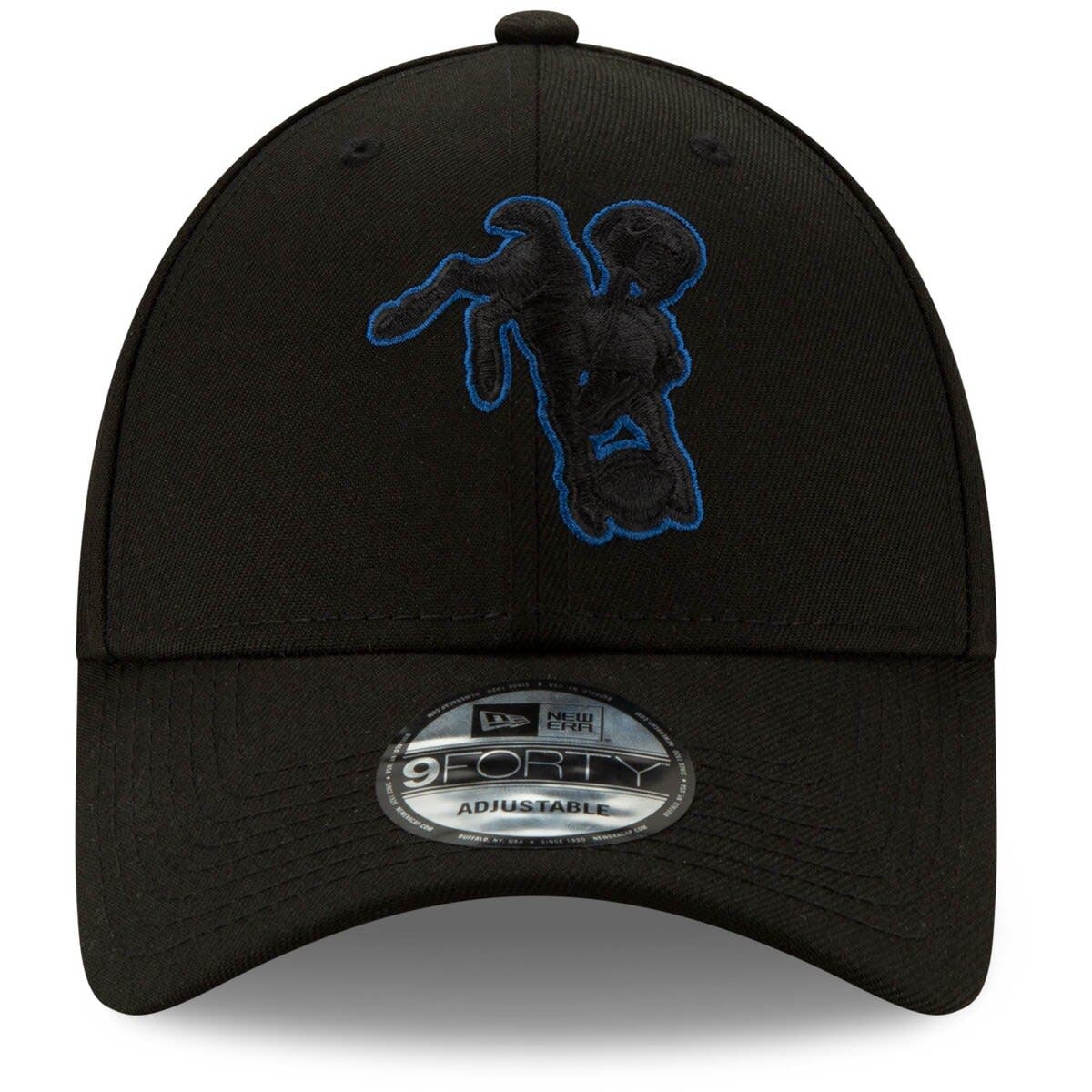 New Era Men's New Era Black Indianapolis Colts Throwback Logo Momentum ...
