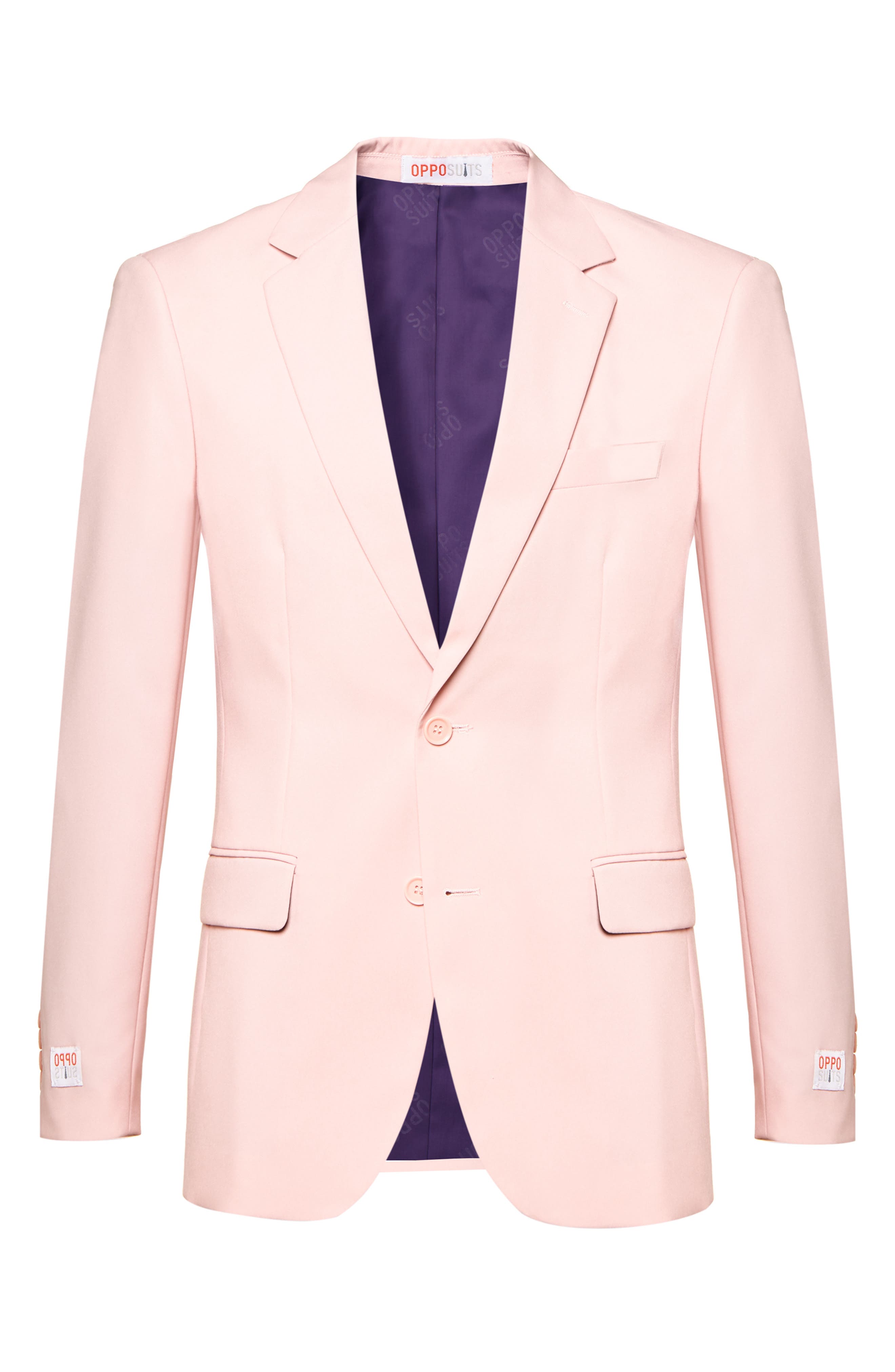 OppoSuits Blush Solid Two-Piece Suit with Tie | Nordstrom