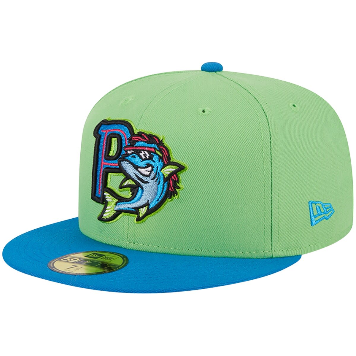 New Era Men's New Era Green Pensacola Blue Wahoos Theme Nights ...