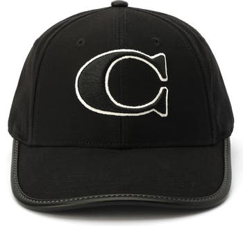COACH Signature C-Logo Canvas Baseball Cap | Nordstrom