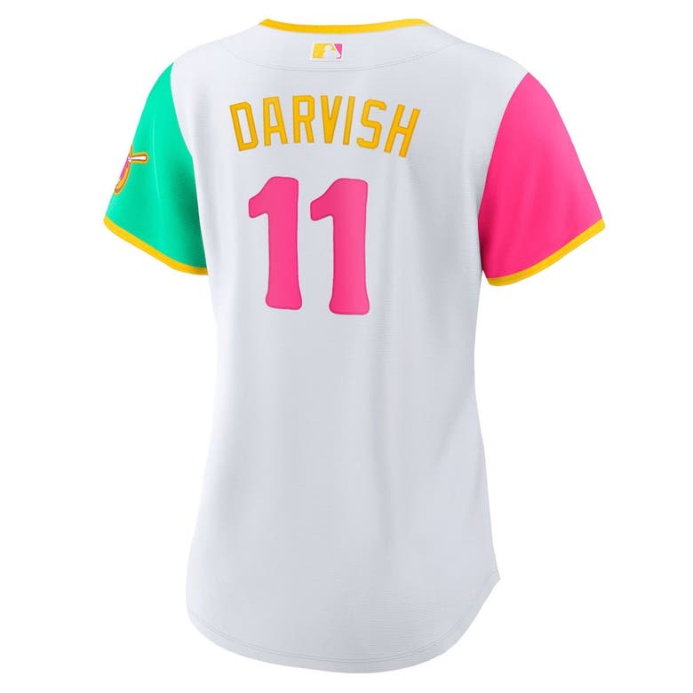 Nike Yu Darvish White San Diego Padres 2022 City Connect Replica Player Jersey | ModeSens