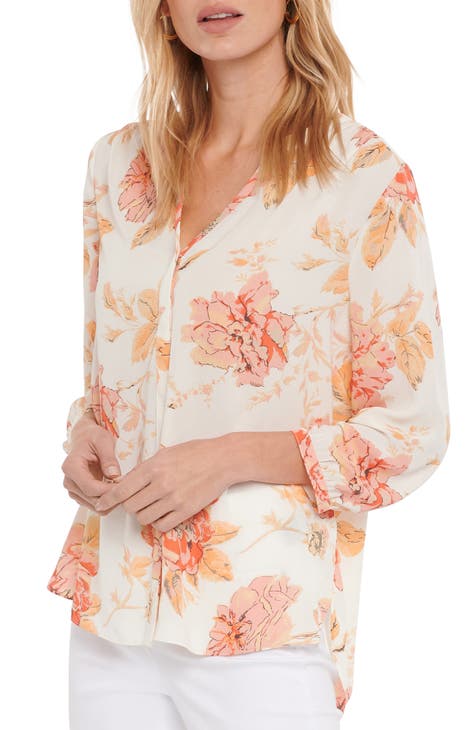 Women's Coral Tops | Nordstrom