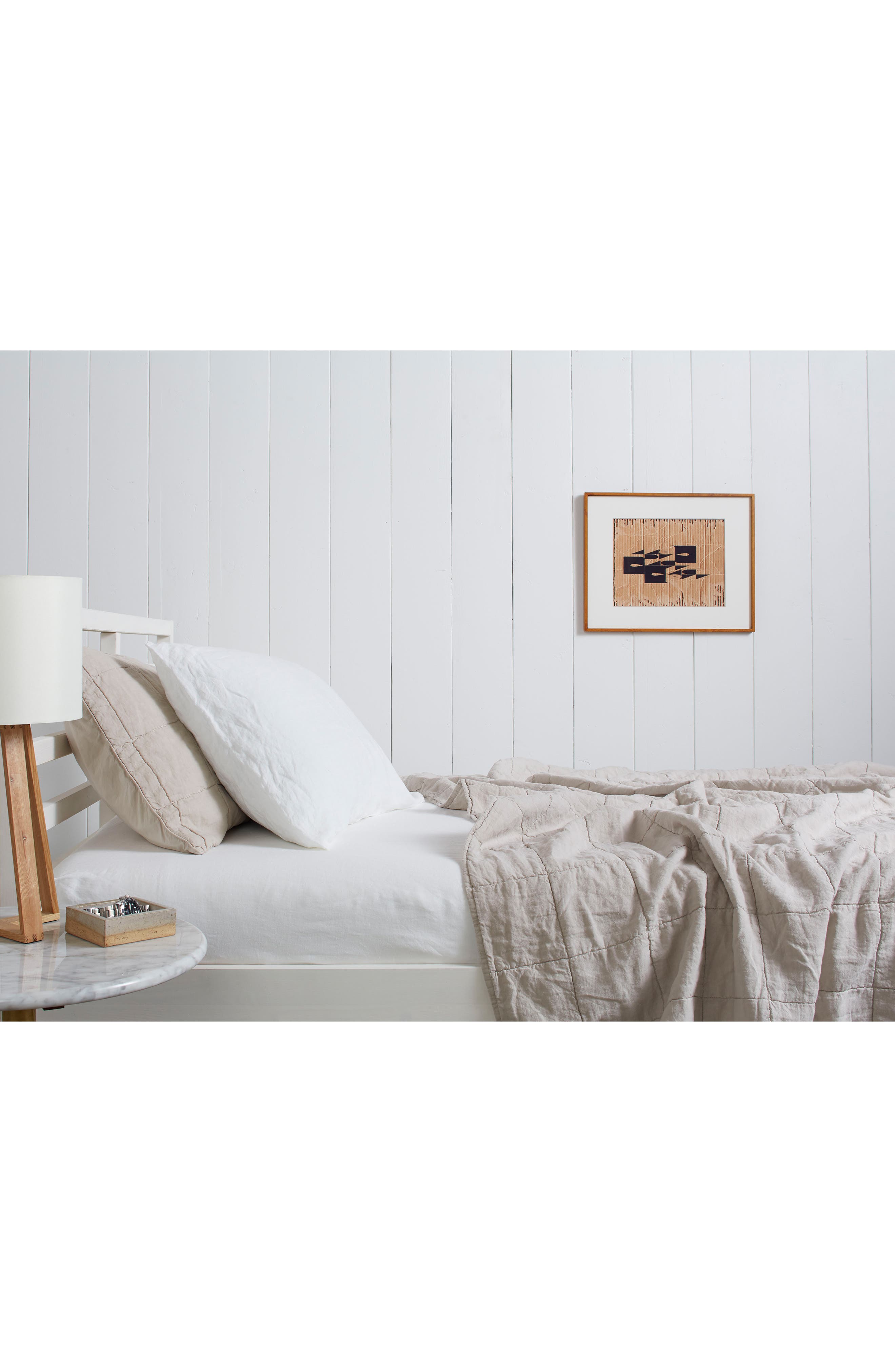 Parachute Linen Box Quilted Sham Set | Nordstrom