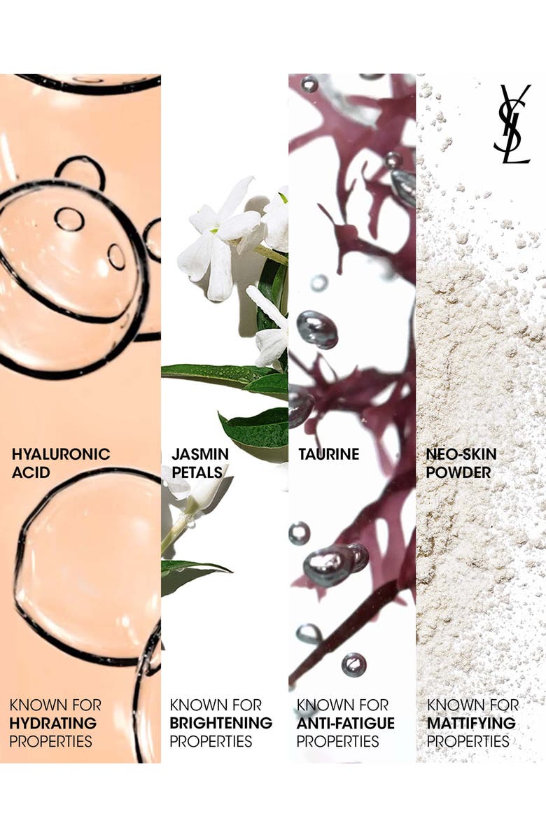 Yves Saint Laurent All Hours Luminous Matte Foundation 24H Wear SPF 30 with Hyaluronic Acid ...