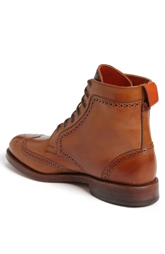 Allen Edmonds Dalton Wingtip Boot In Burnished Walnut Leather | ModeSens