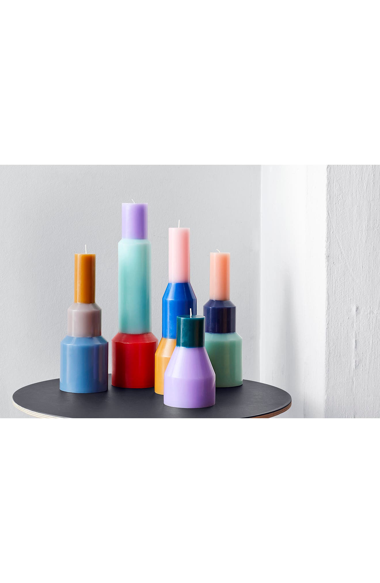 HAY Colorblock Pillar Candle | Nordstrom