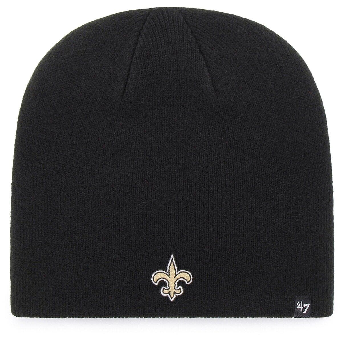 '47 Men's '47 Black New Orleans Saints Primary Logo Knit Beanie | Nordstrom