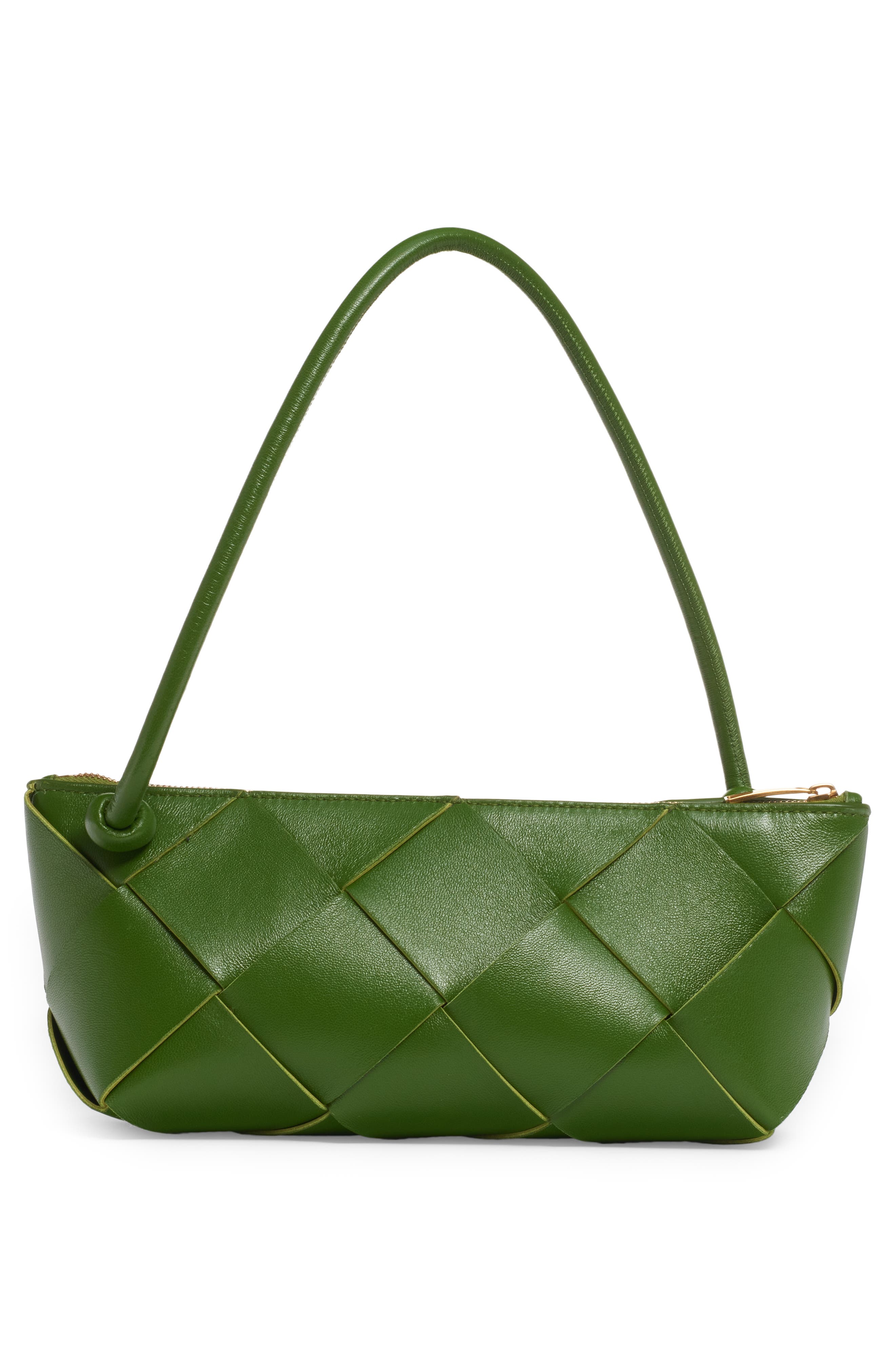 Bottega Veneta Exploded Intreccio Leather Shoulder Pouch | Nordstrom