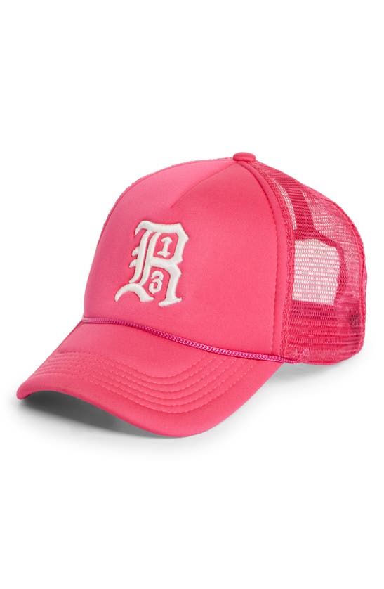 R13 Trucker Hat In Fuscia | ModeSens