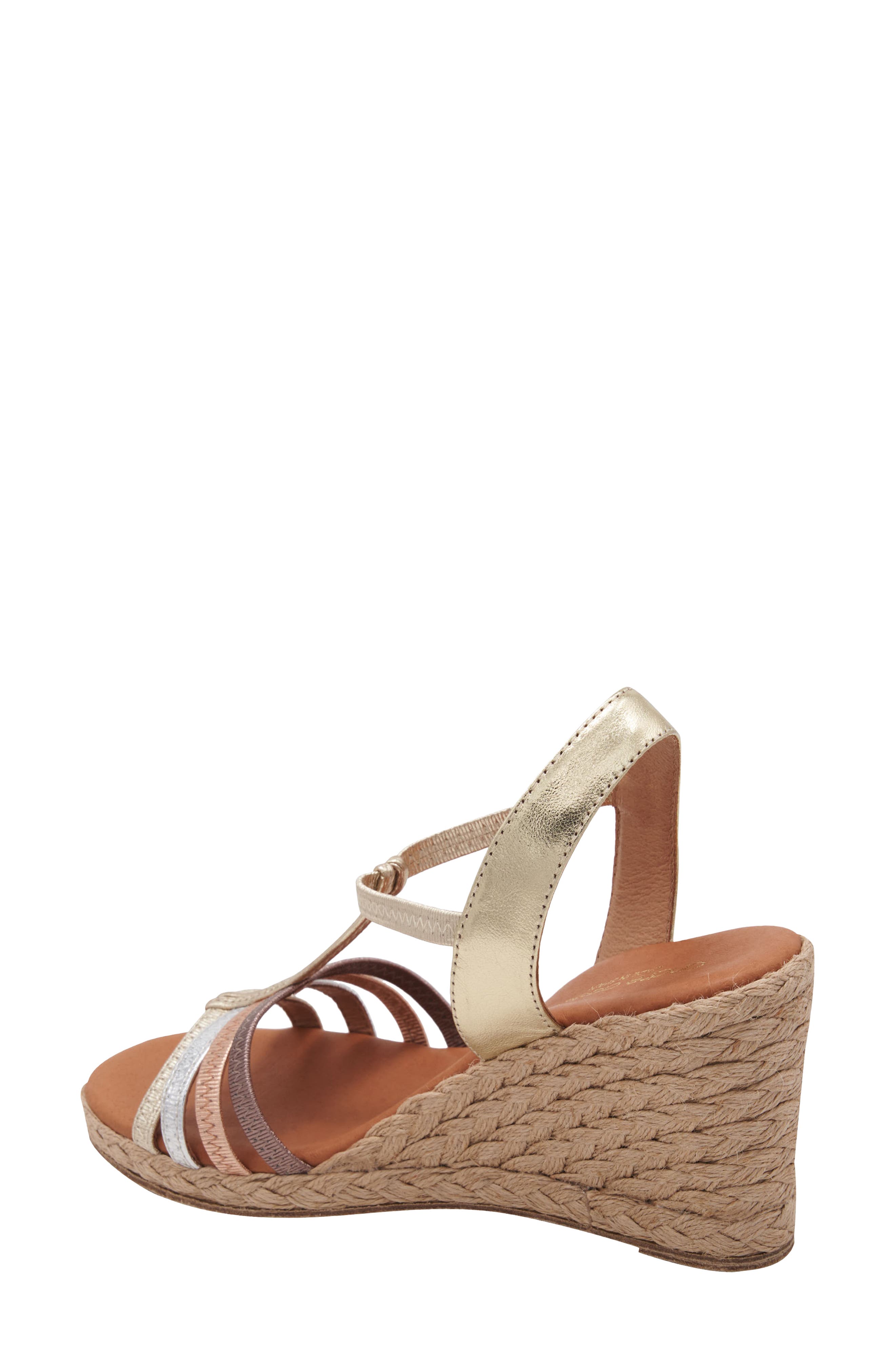 André Assous Alivia Wedge Sandal (Women) | Nordstrom