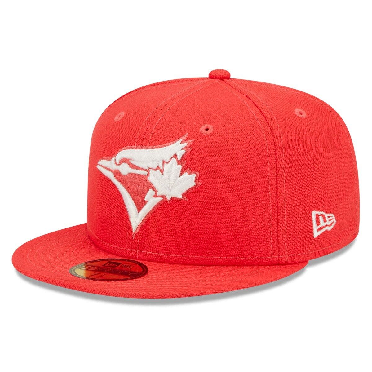 New Era Men's New Era Red Toronto Blue Jays Lava Highlighter Logo ...