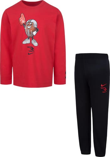 3 Brand Kids' Let's Go Ballers Graphic T-Shirt & Sweatpants Set ...