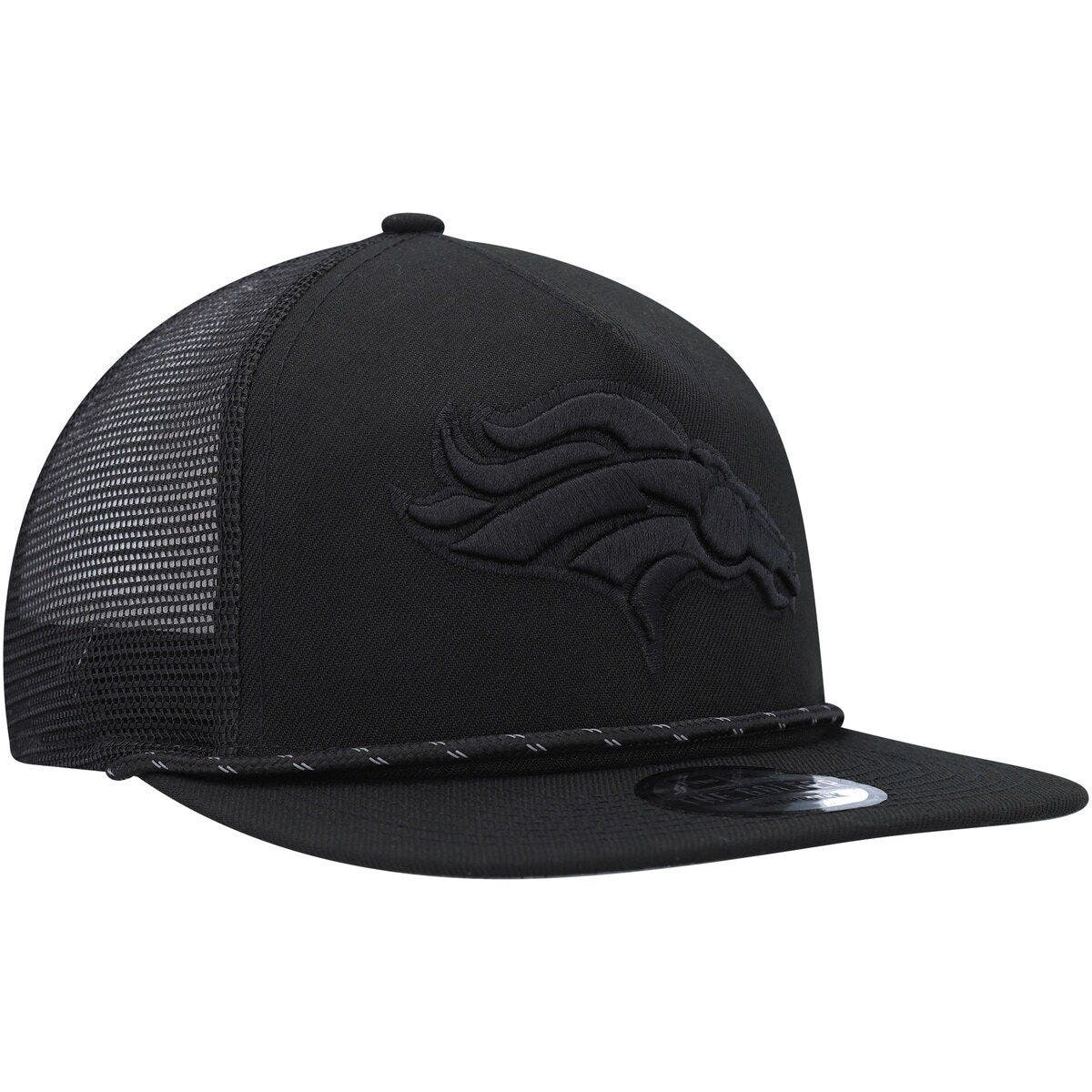 New Era Men's New Era Black Denver Broncos Illumination Golfer Snapback ...