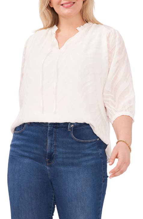 White Plus-Size Tops for Women | Nordstrom