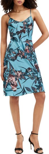 AllSaints Bryony Batu Floral Print Slipdress | Nordstrom