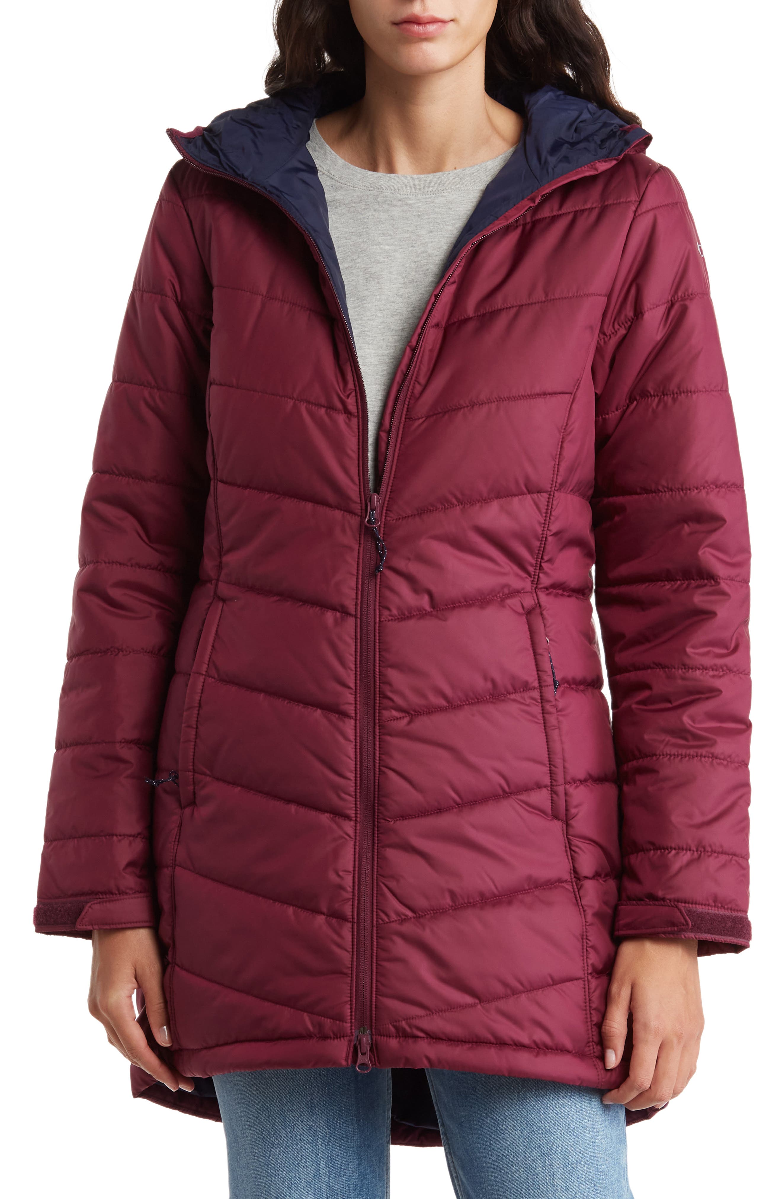 Columbia Waitsburg Ridge II Water Resistant Hooded Puffer Jacket ...