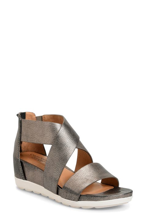 Women's Metallic Wedge Sandals | Nordstrom