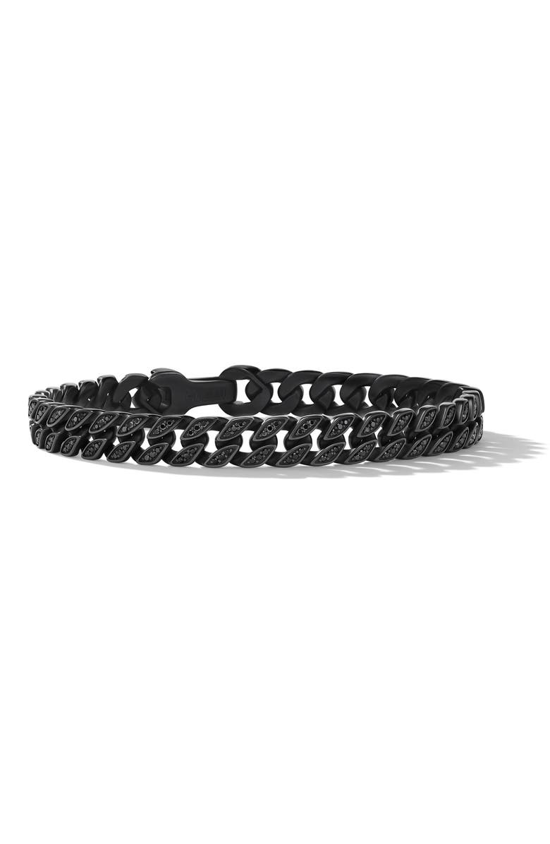 David Yurman Men's Black Titanium Curb Chain Bracelet | Nordstrom