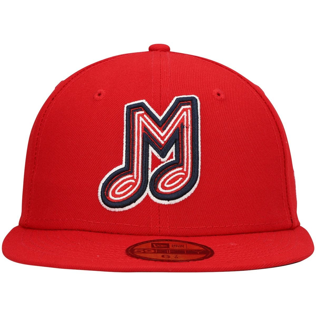 New Era Men's New Era Red Memphis Redbirds Authentic Collection Team ...
